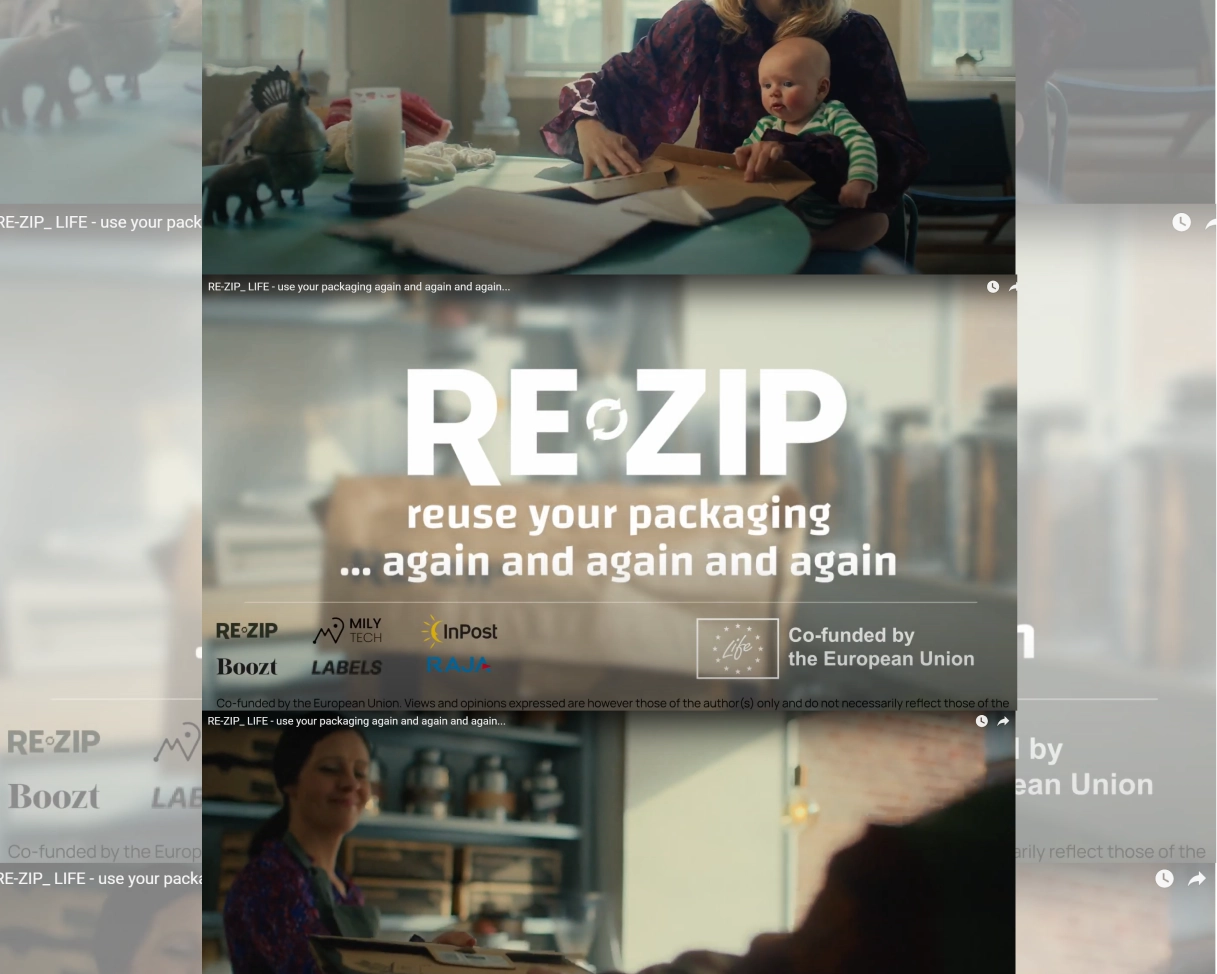 New Concept Movie Promotes Circular Packaging Awareness - RE-ZIP